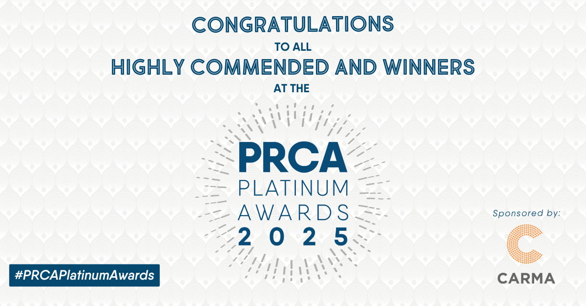 PRCA Platinum Awards 2025 winners announced